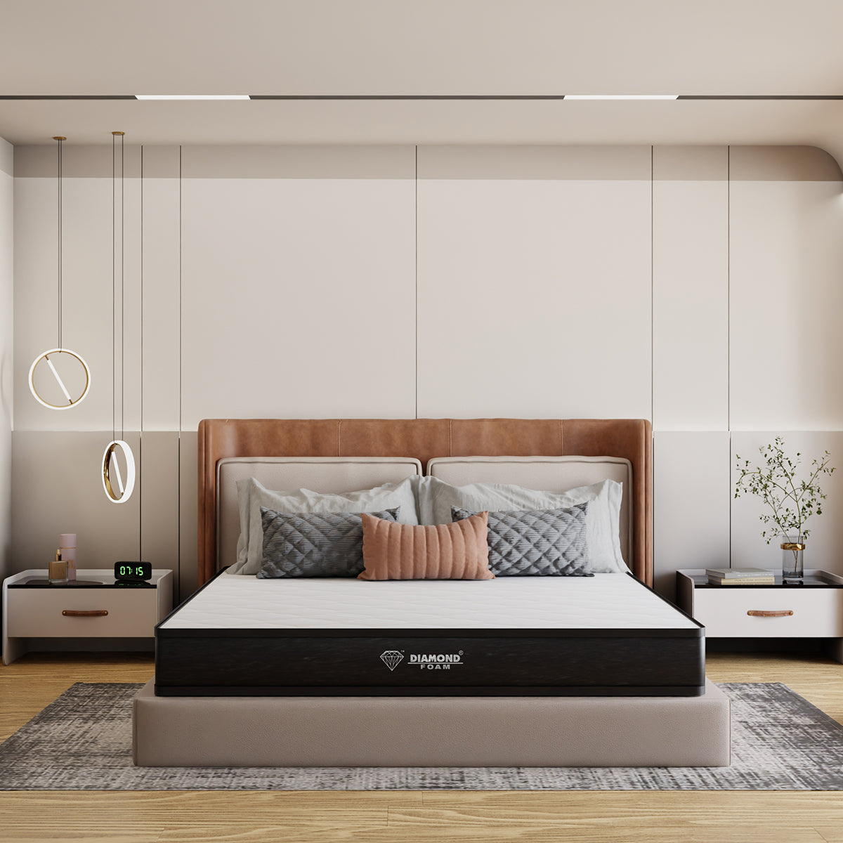 Quiescent Euro Top Bonnell Spring + Memory Foam Mattress | Dubai UAE ...